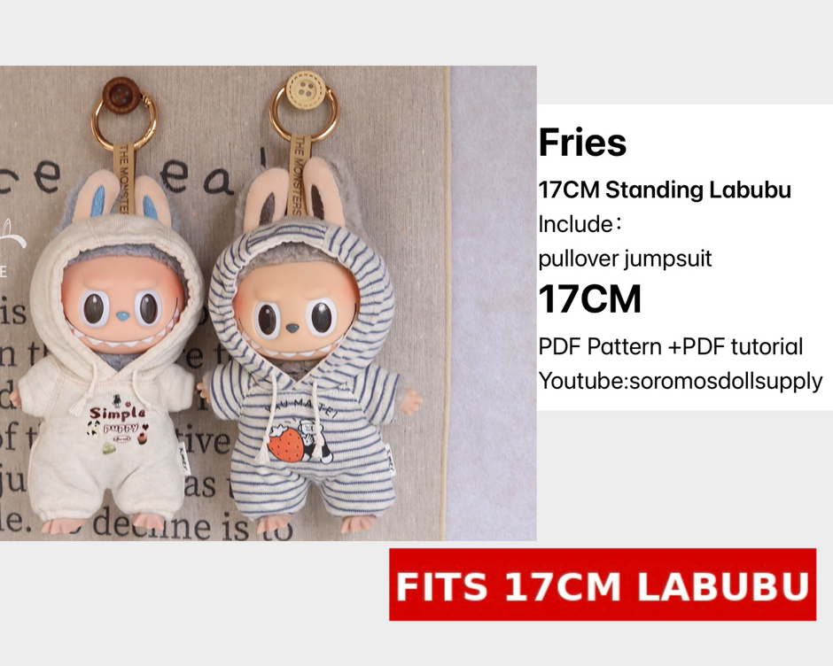 Labubu Pattern – Soromo’s Doll Supply